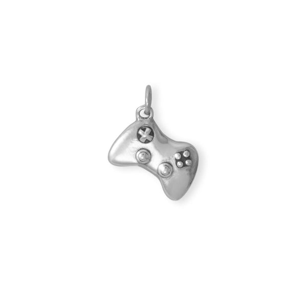Silver or Gold 3D Video Game Controller Charm - Wholesale Silver ...
