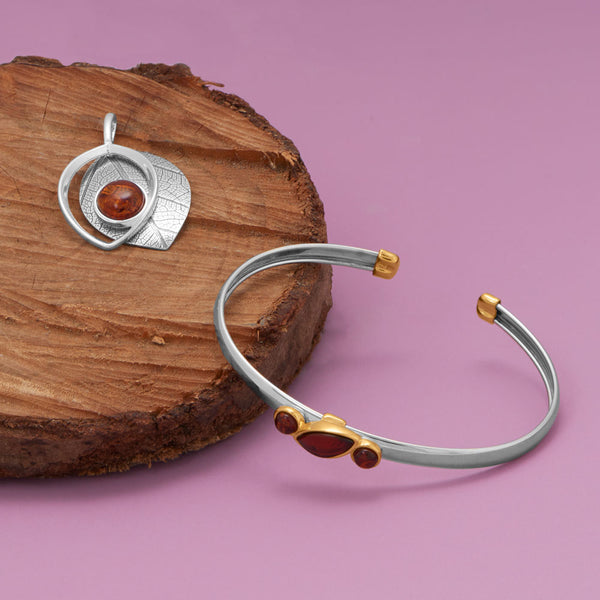 Amber for All Jewelry Set - Wholesale Silver Jewelry - Silver Stars ...