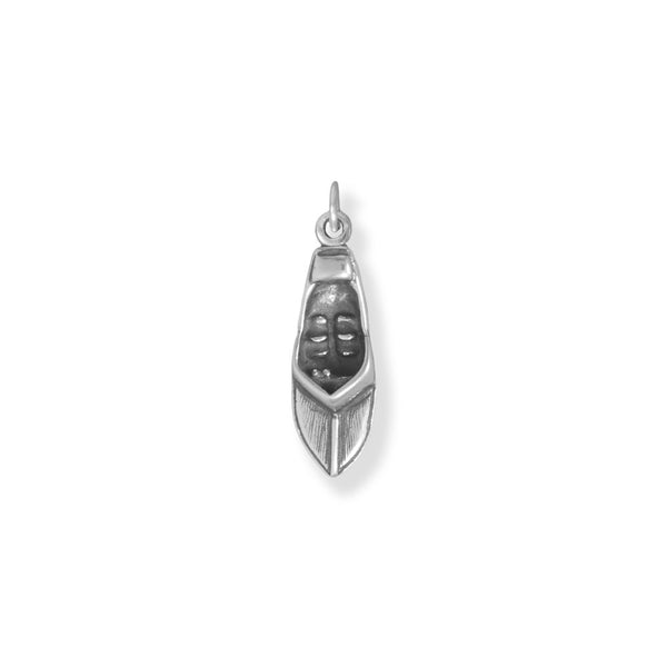 Oxidized 3D Speed Boat Charm - Wholesale Silver Jewelry - Silver Stars ...