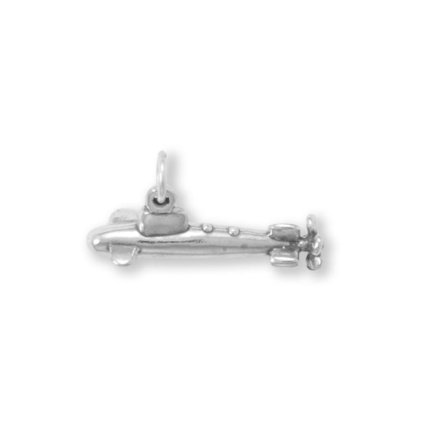 Oxidized 3D Submarine Charm - Wholesale Silver Jewelry - Silver Stars ...