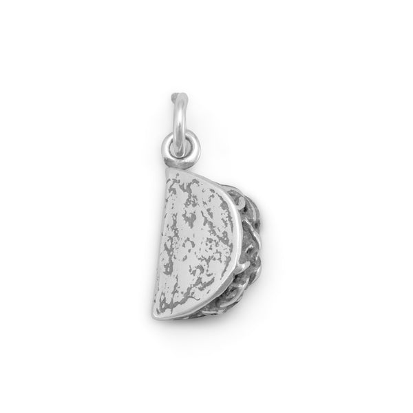 Silver or Gold 3D Taco Charm - Wholesale Silver Jewelry - Silver Stars ...
