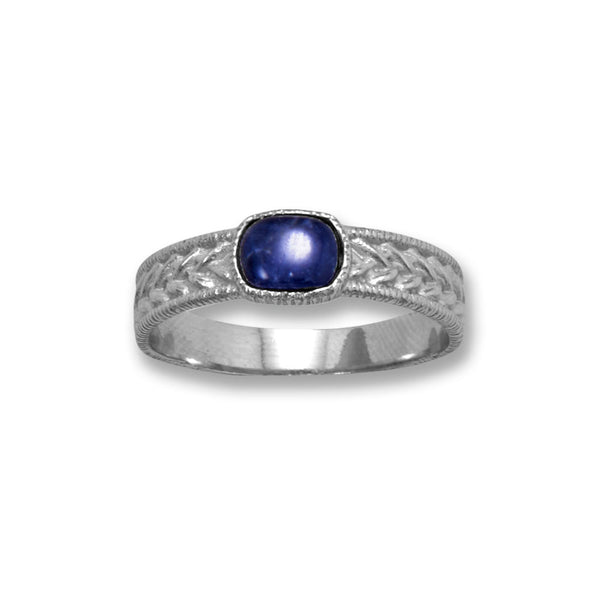 Woven Design Sodalite Ring - Wholesale Silver Jewelry - Silver Stars ...