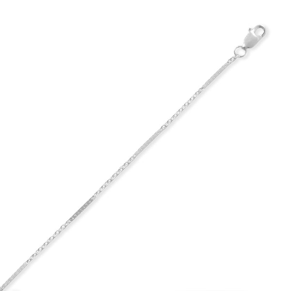 Dapped Cable Chain (1.3mm) - Wholesale Silver Jewelry - Silver Stars ...